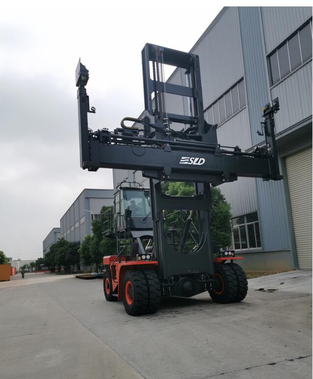 8000kgs Load 20ft 40ft Container Handler Forklift
