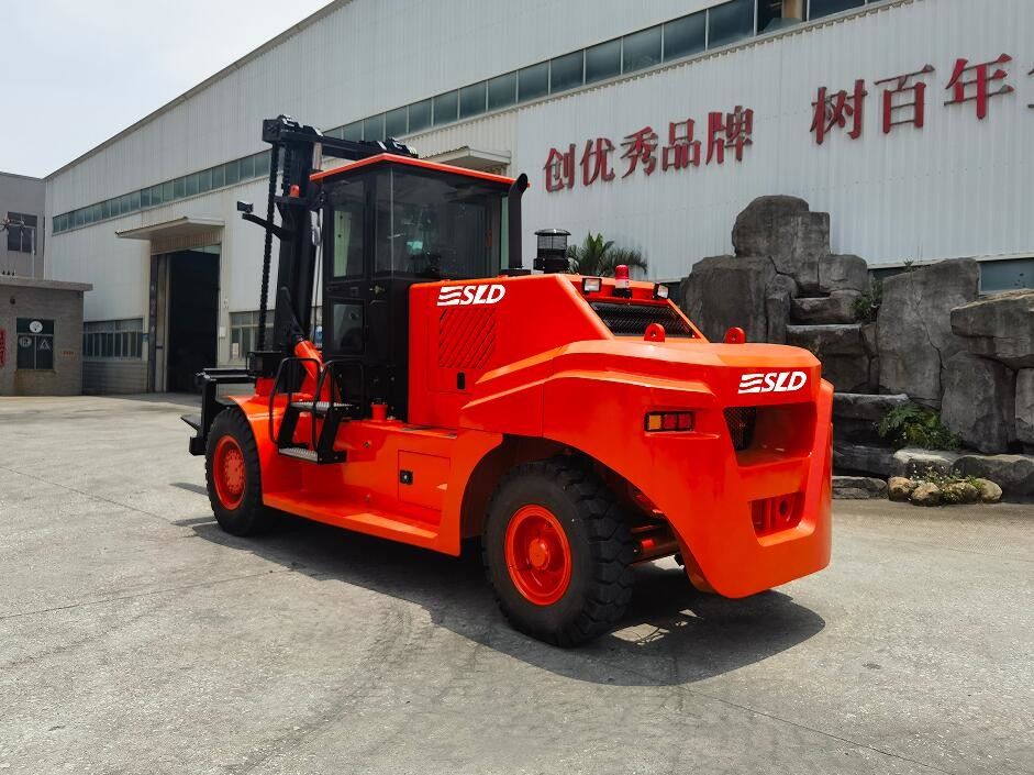 1800mm Fork Length Heavy Duty Forklift with Front Or Rear Wheel Steering