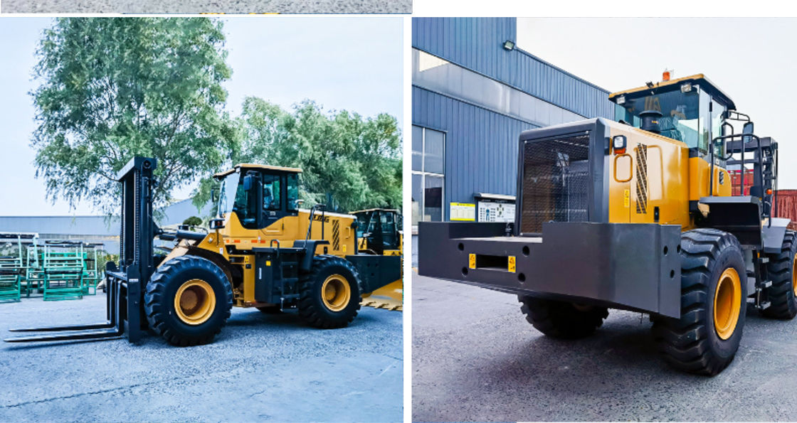 Strong Lifting Capacity 15 Ton Heavy Lift Forklift Durable Performance ...