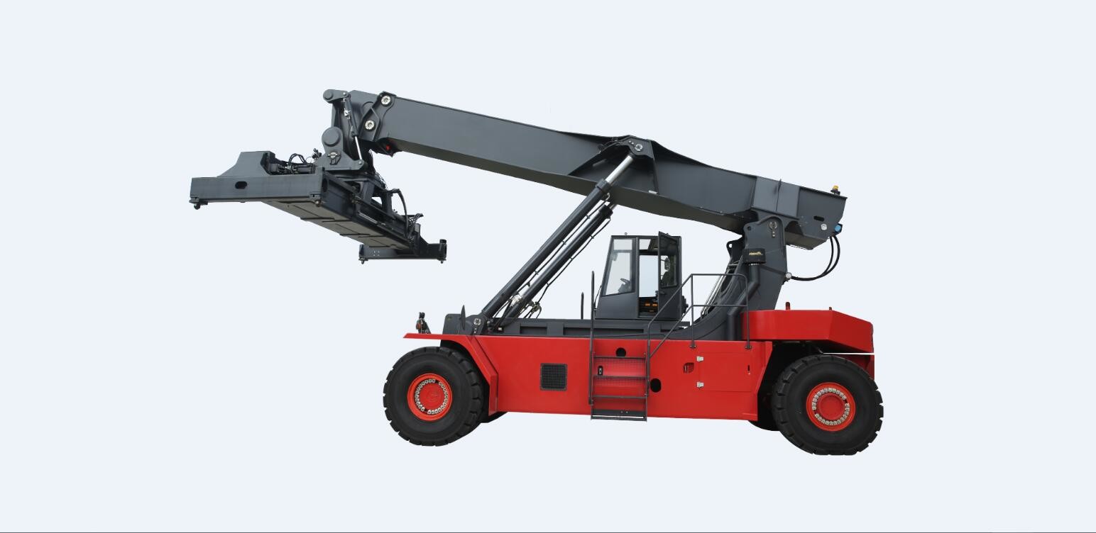 Terminal Yard Stacking Container Reach Stacker 45tons