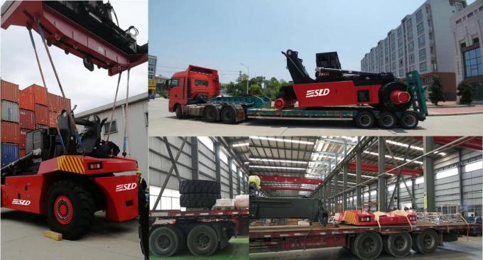 Container Reach Stacker Machine